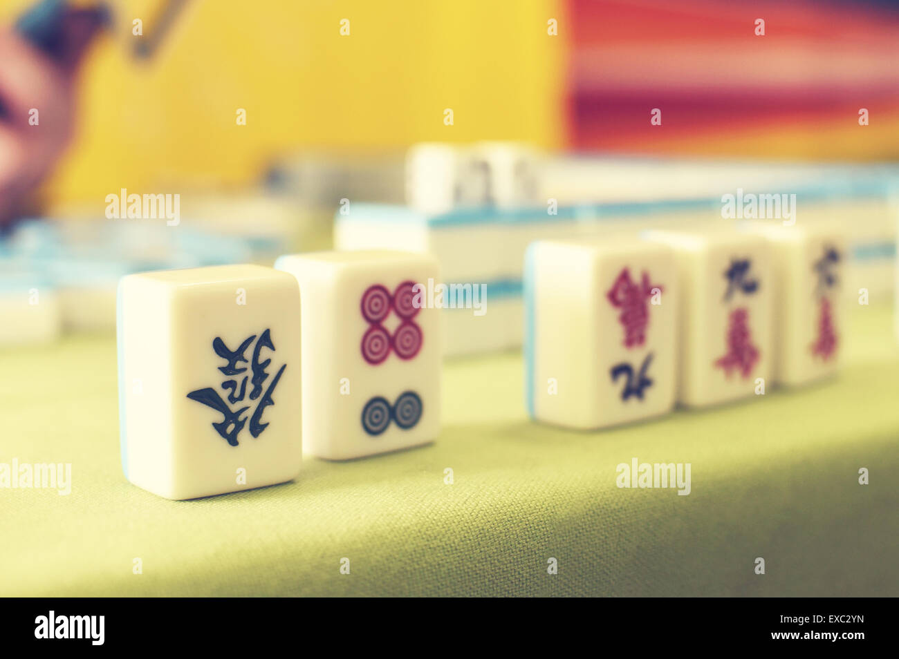 Mah mahjong immagini e fotografie stock ad alta risoluzione - Alamy
