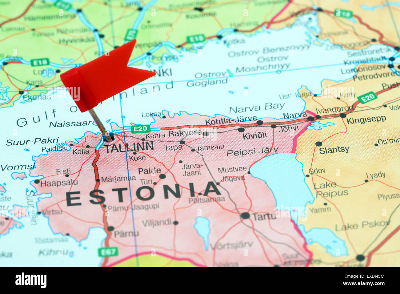 Mappa turistica di tallinn immagini e fotografie stock ad alta ...