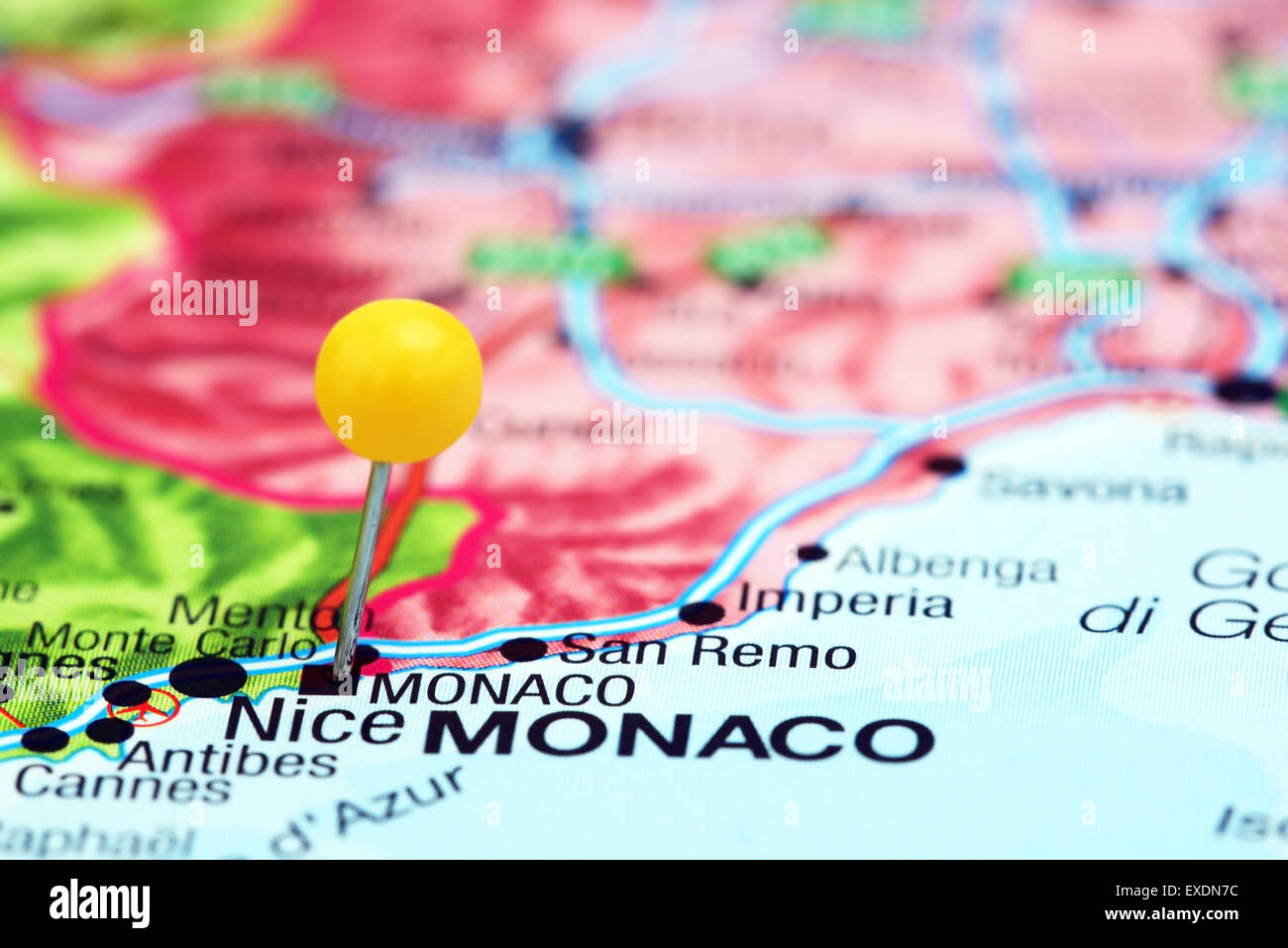 Mappa monaco immagini e fotografie stock ad alta risoluzione - Alamy