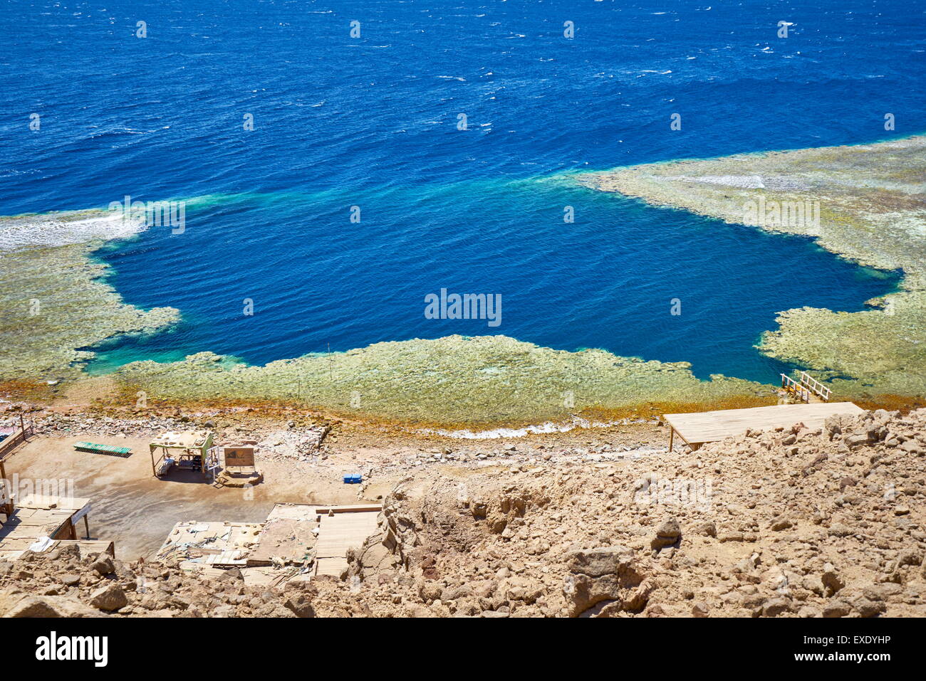 Blue hole dahab sinai red immagini e fotografie stock ad alta ...
