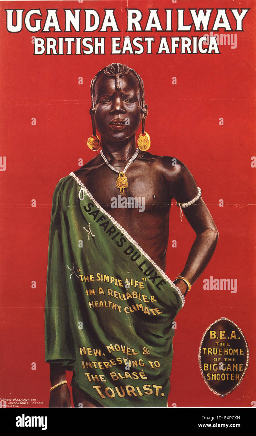 Colonialism africa poster immagini e fotografie stock ad alta ...