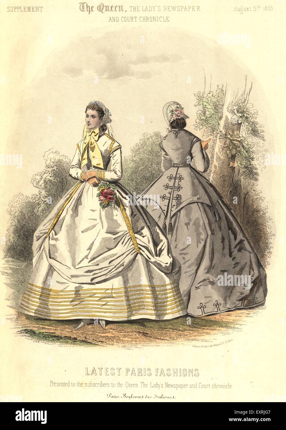 Anni 1860 parigi immagini e fotografie stock ad alta risoluzione - Alamy