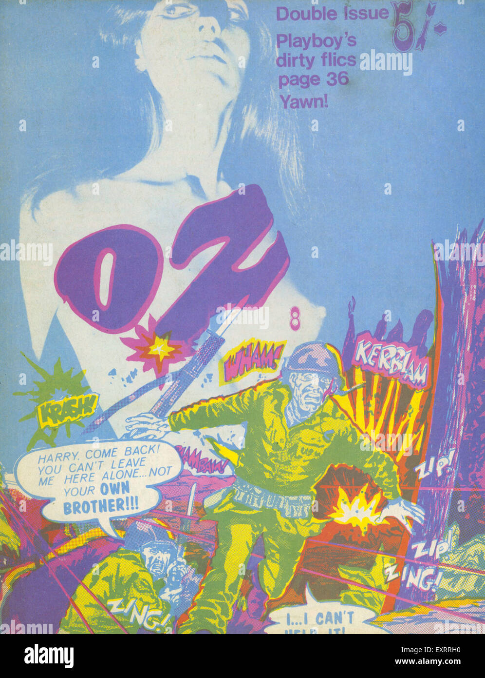 1960s uk oz magazine cover immagini e fotografie stock ad alta ...