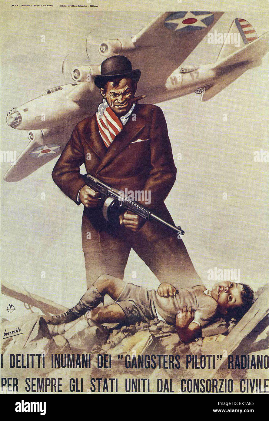Ww2 italian propaganda poster immagini e fotografie stock ad alta ...