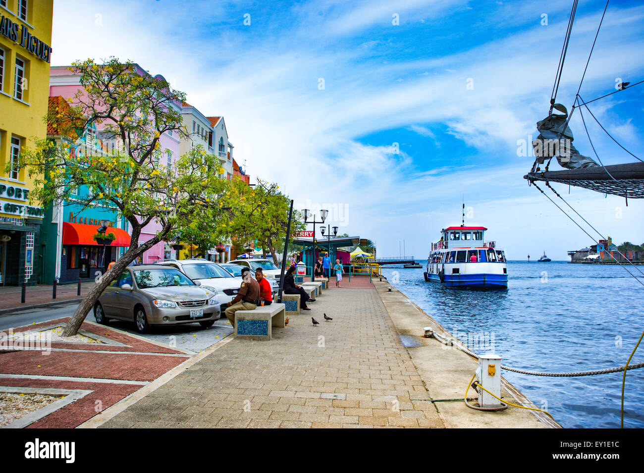Willemstad Curacao isola dei Caraibi Foto stock - Alamy