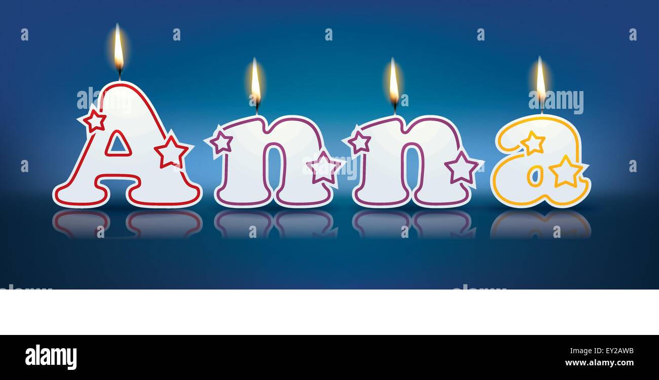 Name anna Immagini Vettoriali Stock - Alamy