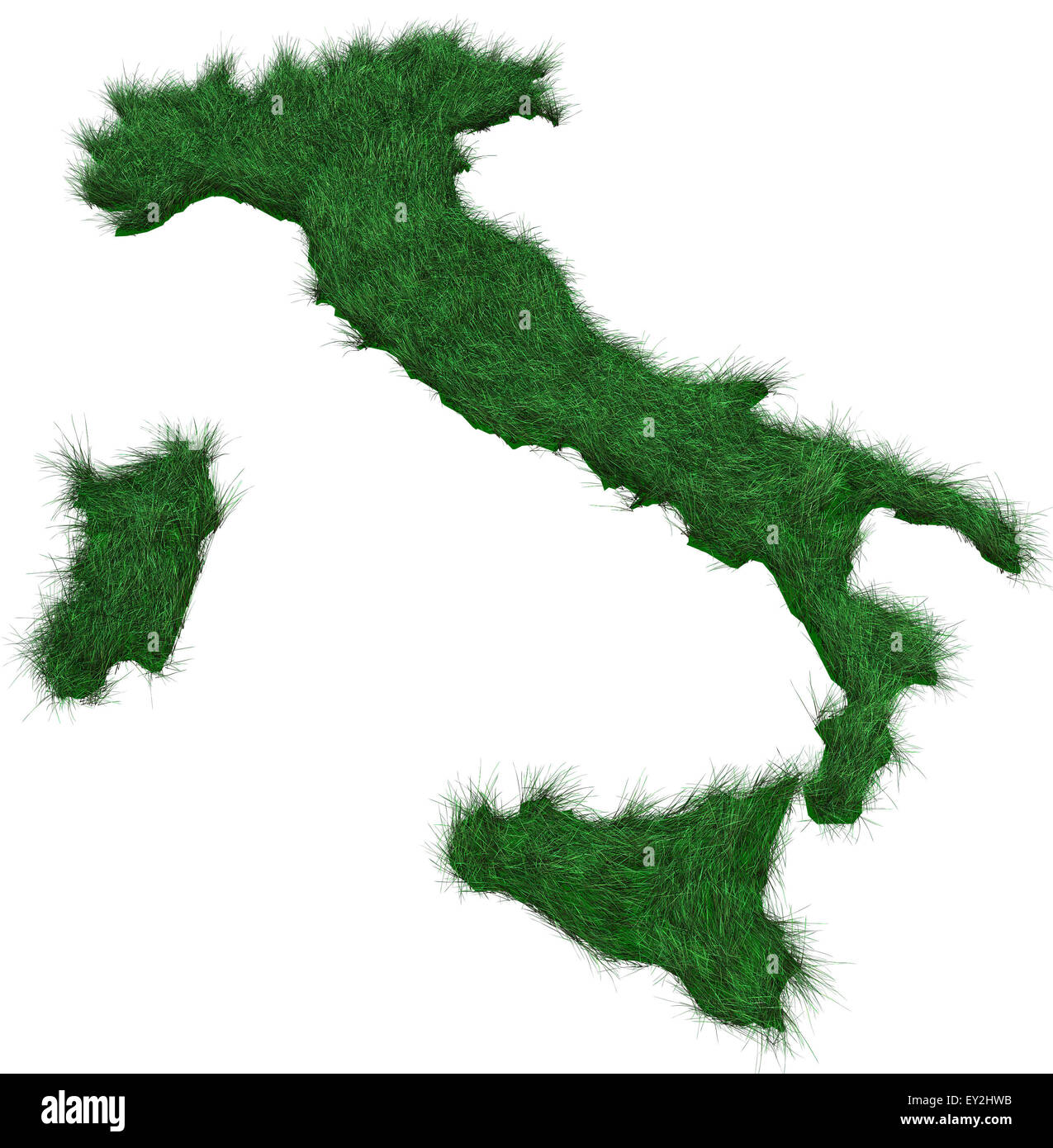 Mappa verde italia 3d immagini e fotografie stock ad alta risoluzione ...