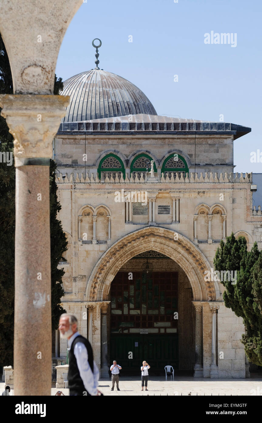 Città Vecchia di Gerusalemme, il Monte del Tempio, Moschea di Al-Aqsa ...