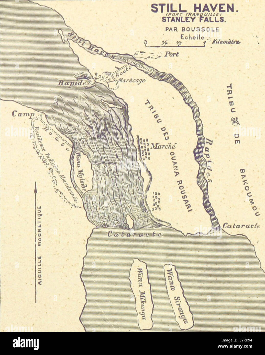 Questa immagine di "le Congo en Images" presenta una mappa del libro ...