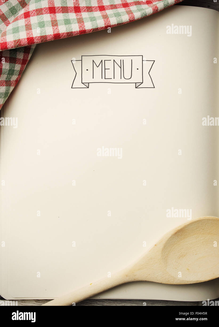 Tabella dei menu immagini e fotografie stock ad alta risoluzione - Alamy