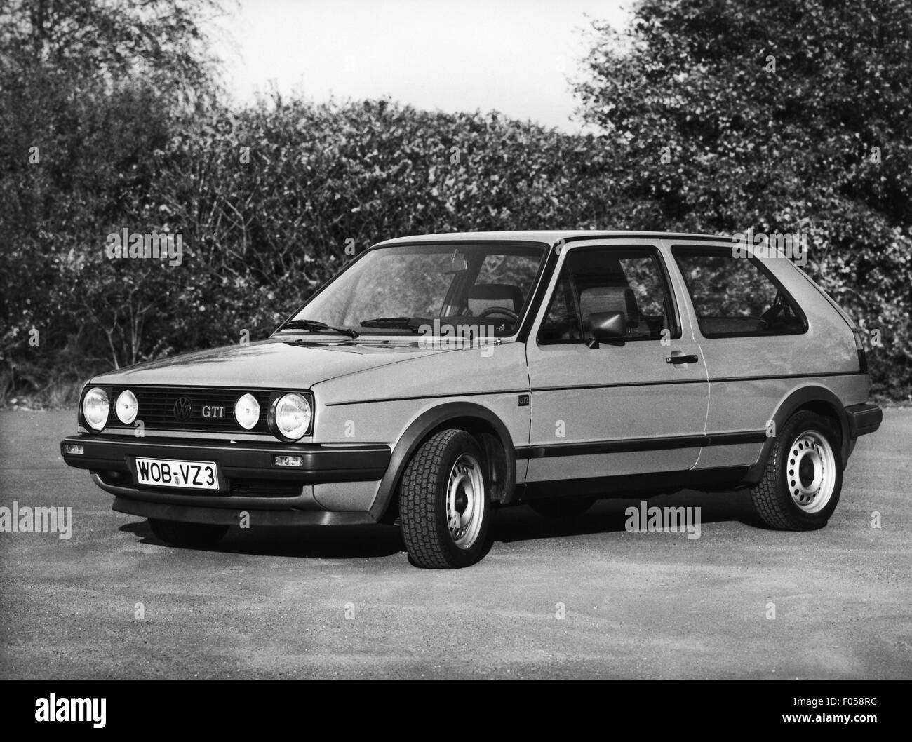 Volkswagen golf mk2 gti Foto e Immagini Stock in Bianco e Nero - Alamy