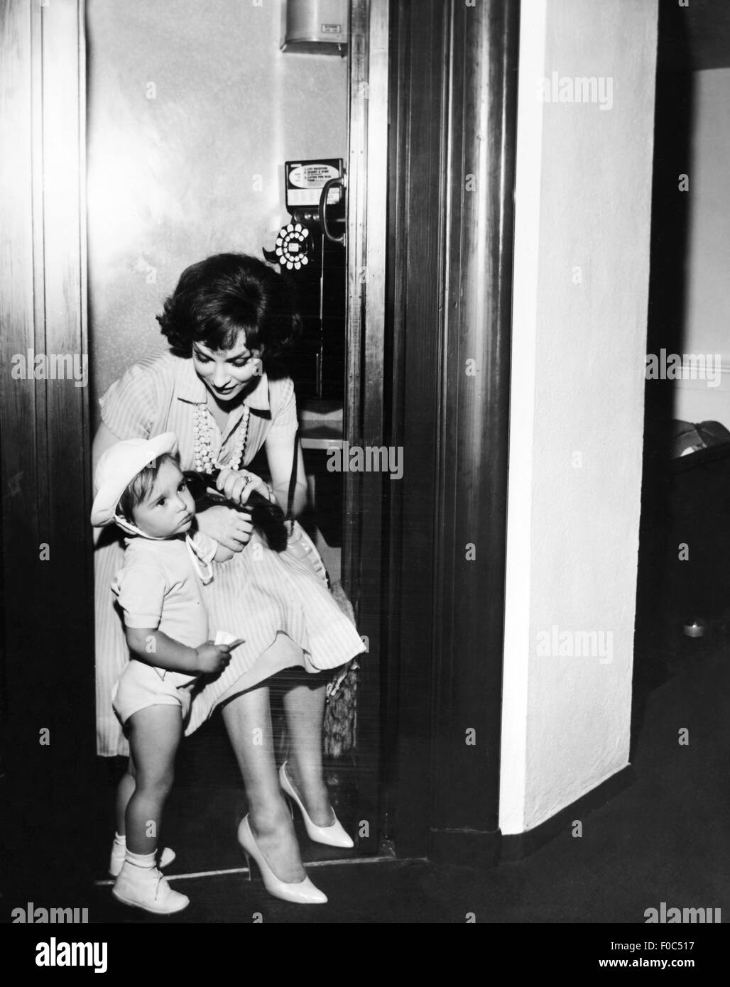 Milko skofic gina lollobrigida milko Foto e Immagini Stock in Bianco e ...