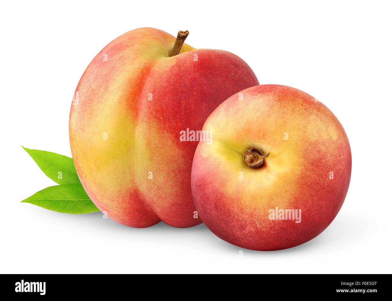 Due pesche immagini e fotografie stock ad alta risoluzione - Alamy