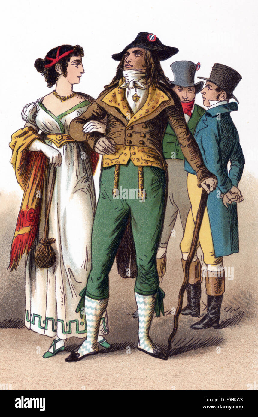 Dandy 1800s immagini e fotografie stock ad alta risoluzione - Alamy