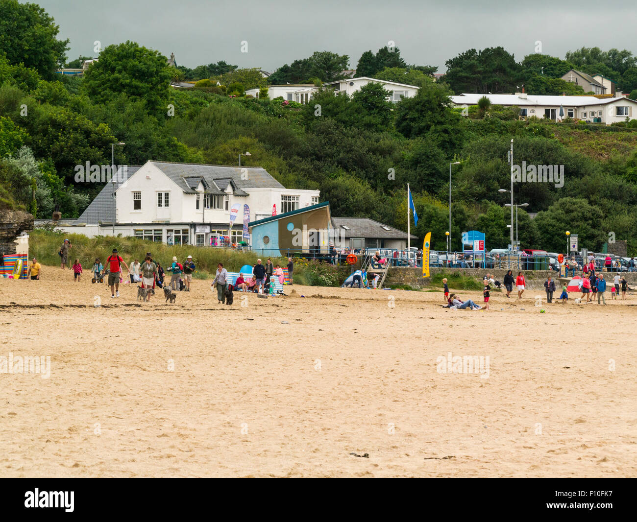 Spiaggia benllech bandiera blu immagini e fotografie stock ad alta ...