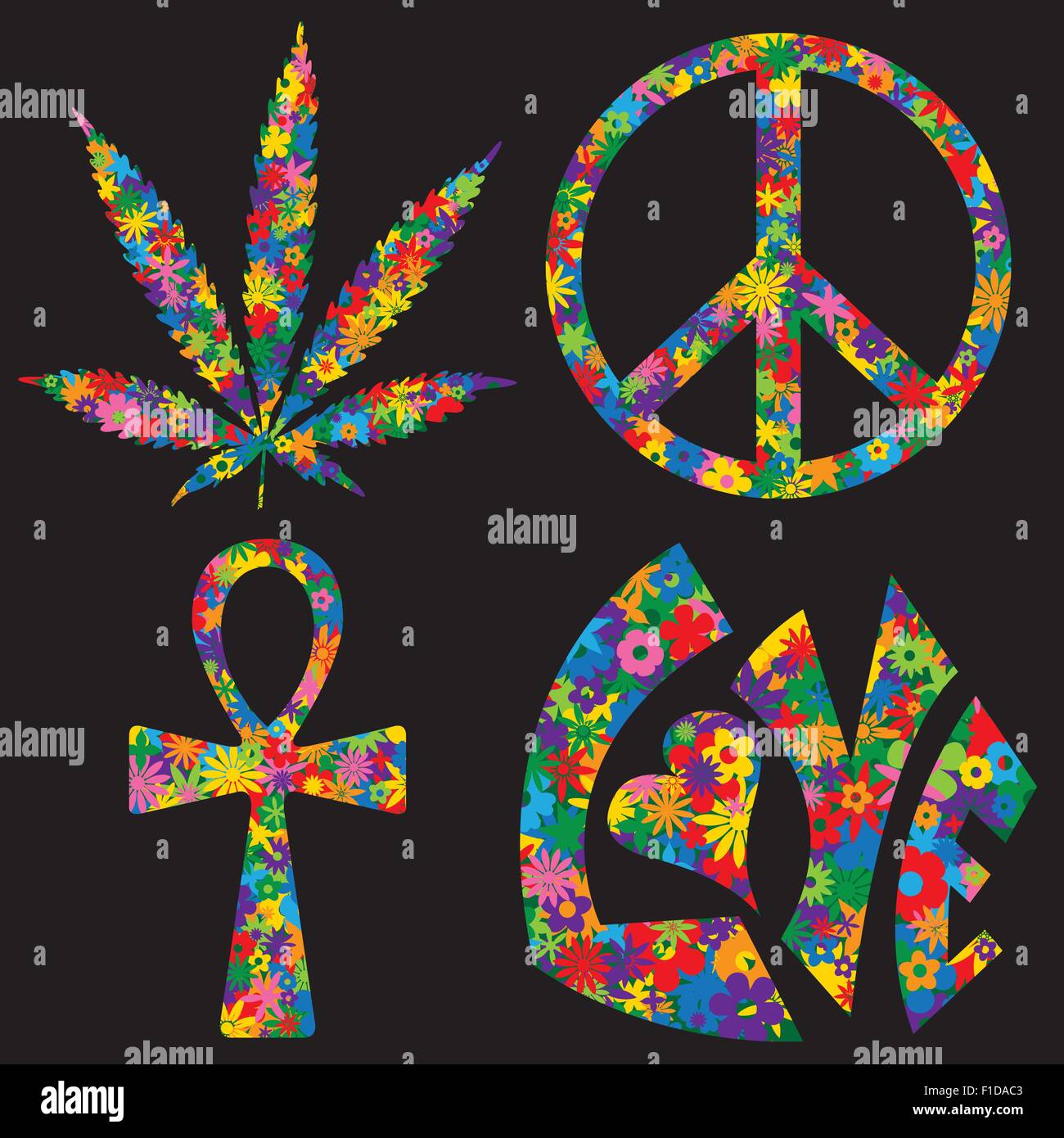 Simbolos simbolos Immagini Vettoriali Stock - Alamy