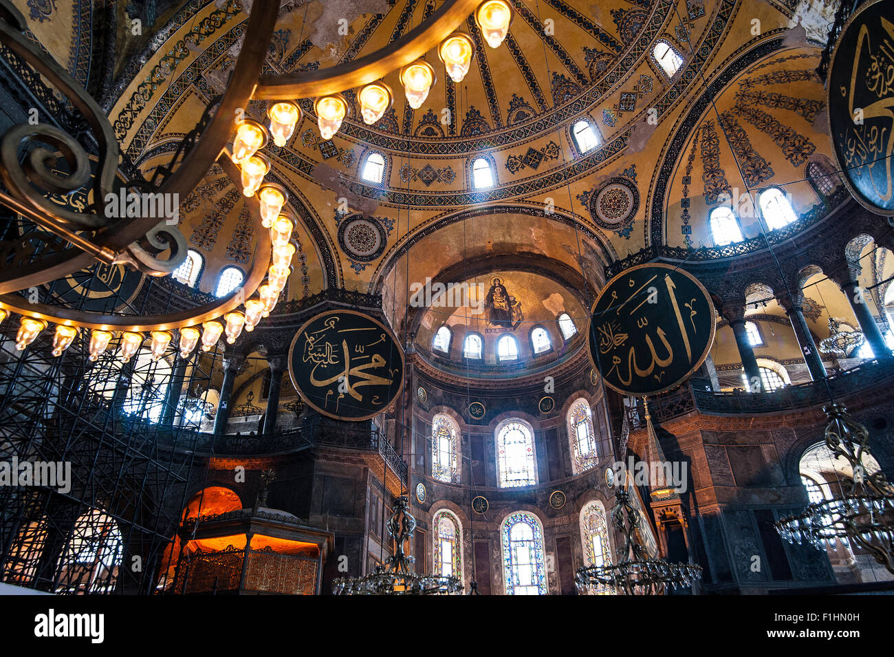 Turchia, Istanbul: Hagia Sophia è uno di Istanbul storico evidenzia in ...