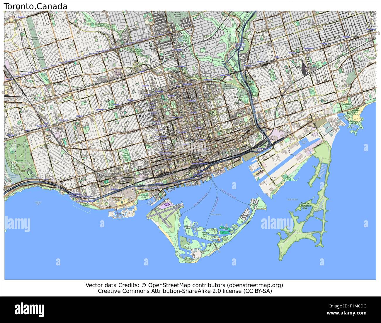Toronto Cartina Immagini e Fotos Stock - Alamy