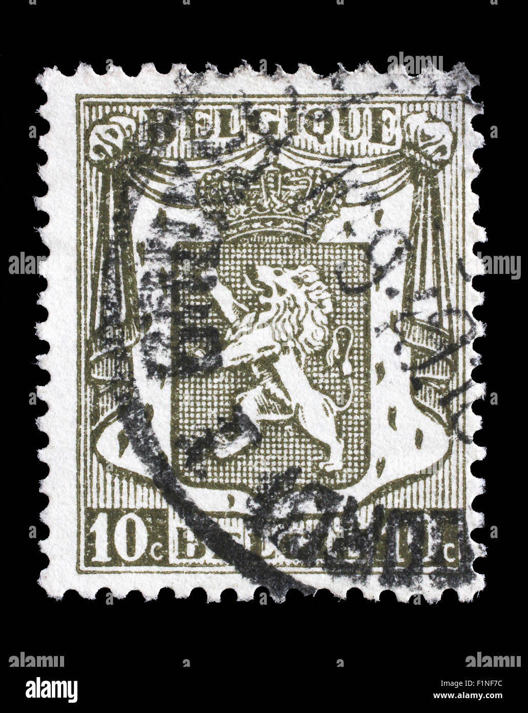 Coat arms postage stamp belgium immagini e fotografie stock ad alta ...