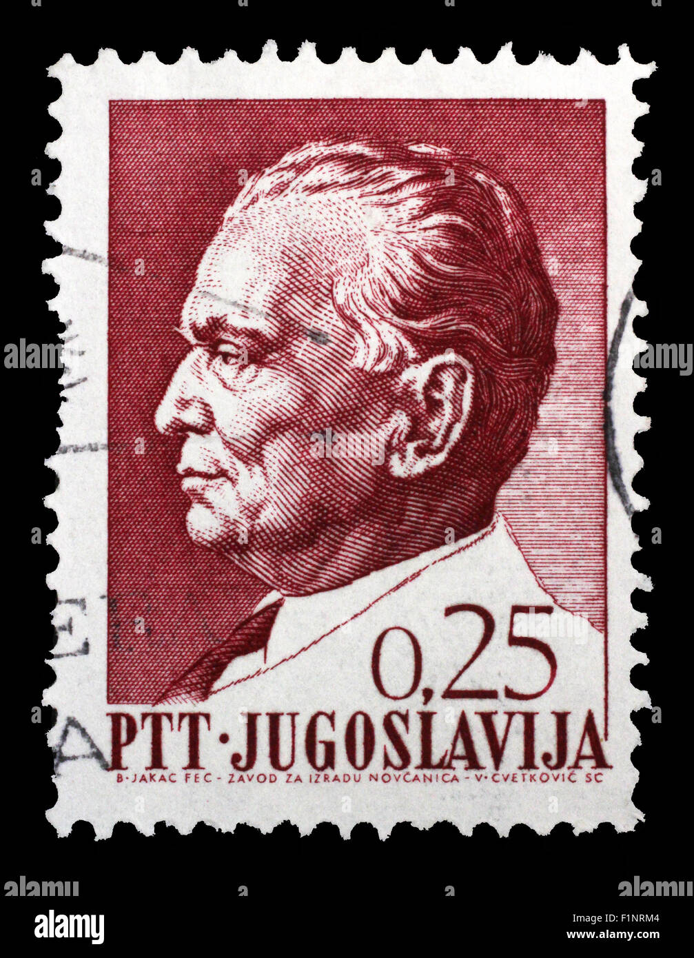 Iugoslavia - circa 1967: timbro stampato in Jugoslavia mostra un ...