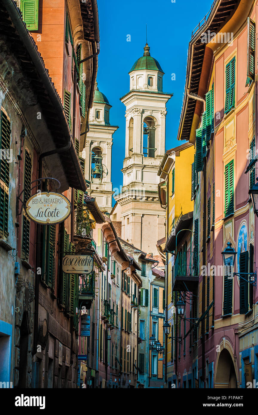Italia Piemonte Monferrato Ovada assunta dalla chiesa Via Benedetto ...