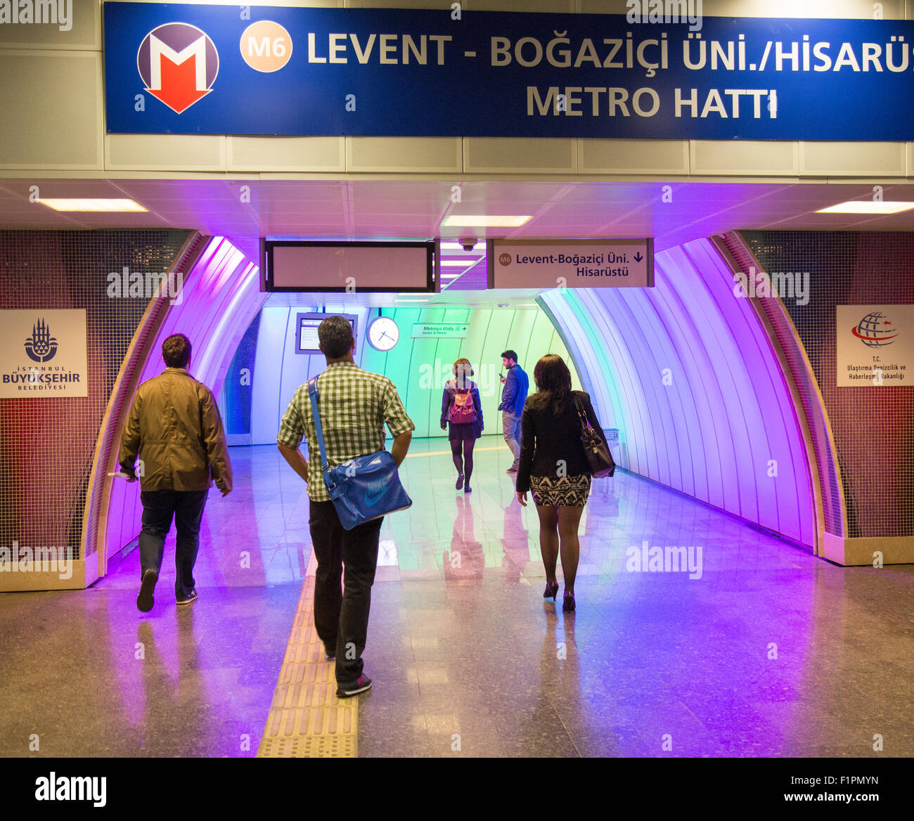Linea della metropolitana di istanbul immagini e fotografie stock ad ...