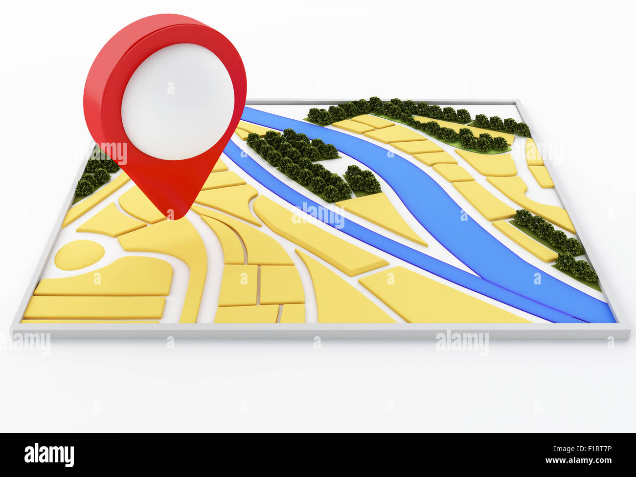 Mappa del navigatore immagini e fotografie stock ad alta risoluzione ...