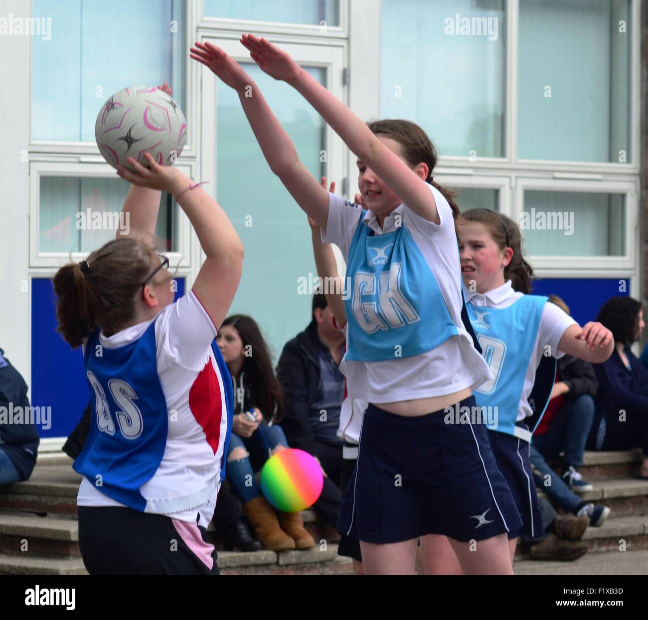 Netball team immagini e fotografie stock ad alta risoluzione - Alamy