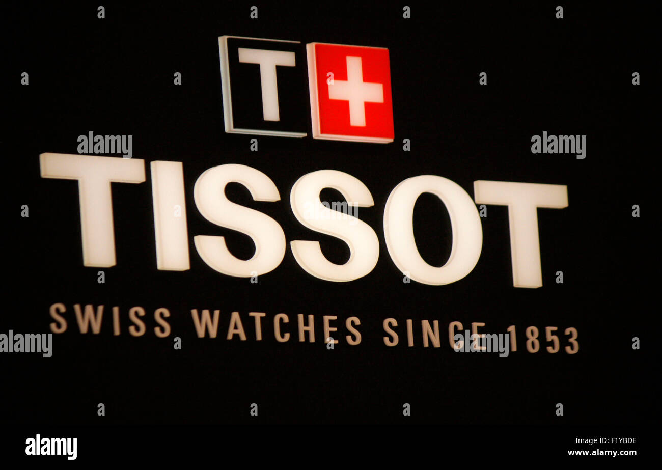 Tissot logo immagini e fotografie stock ad alta risoluzione - Alamy