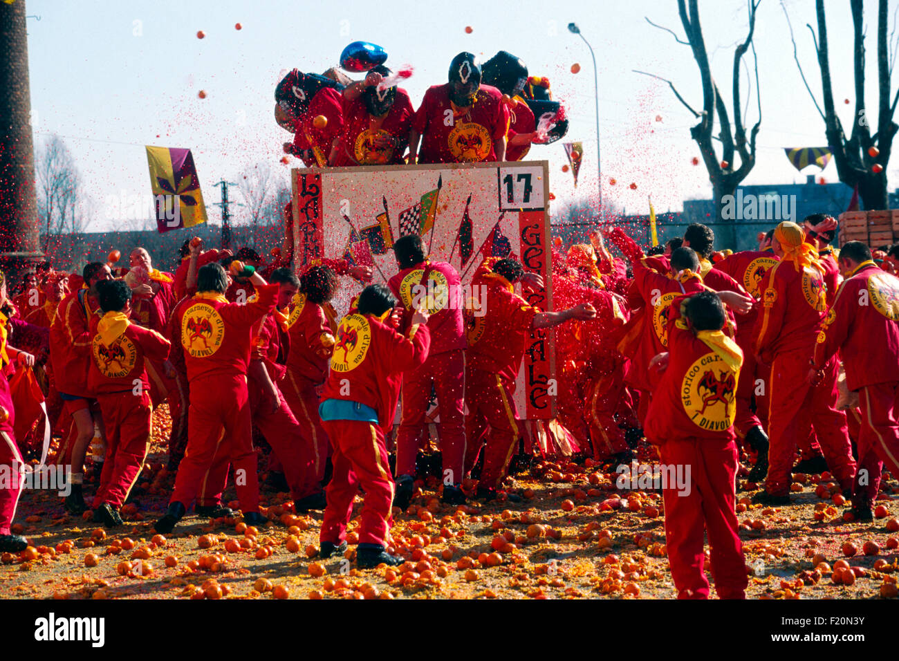 L'Italia, Piemonte, Ivrea, il Carnevale di Ivrea e la battaglia delle ...