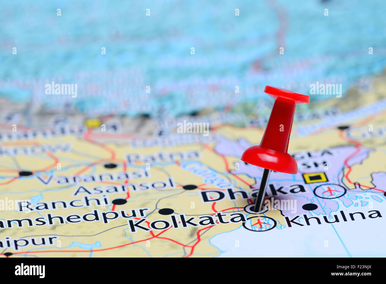 Mappa di kolkata immagini e fotografie stock ad alta risoluzione - Alamy