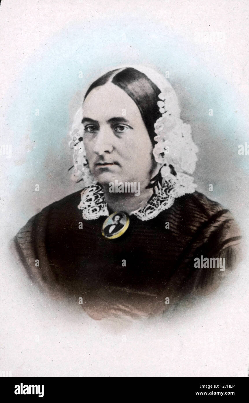 Maria Moffat, Maria Livingstone, moglie di David Livingstone Foto stock ...