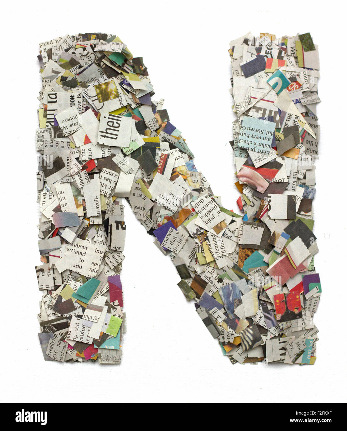 Alfabeto di ritagli stampa giornale immagini e fotografie stock ad alta ...