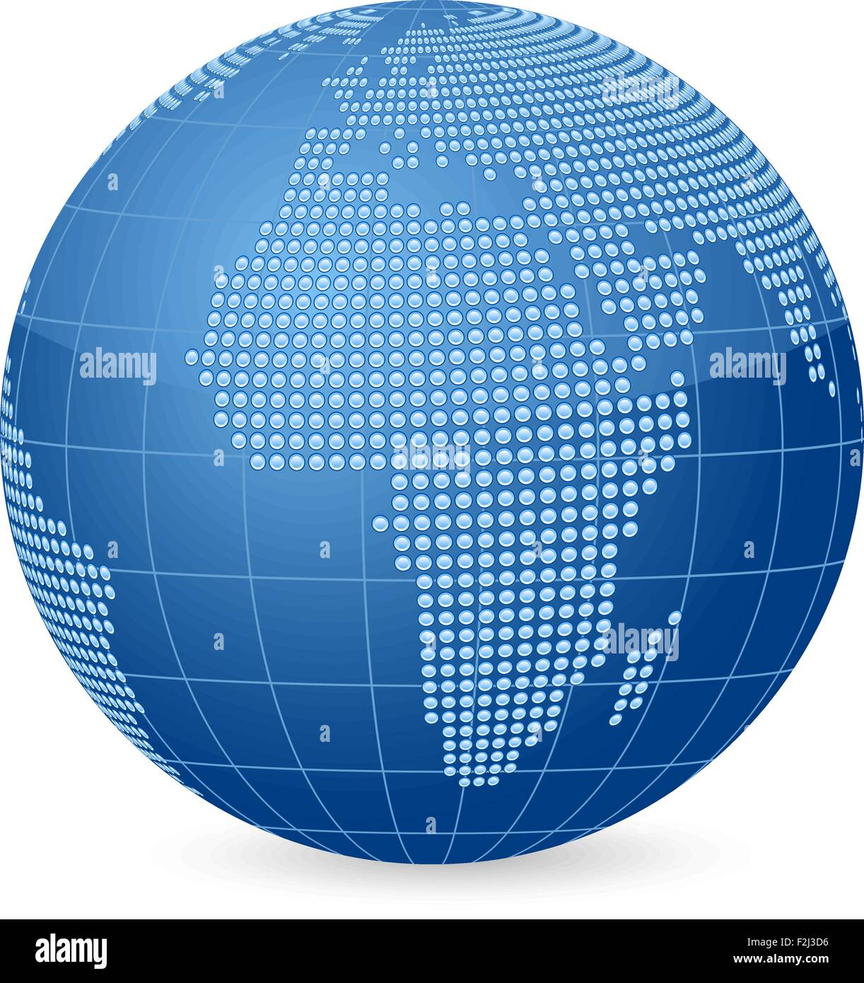 Equatore mappa del mondo Immagini Vettoriali Stock - Alamy