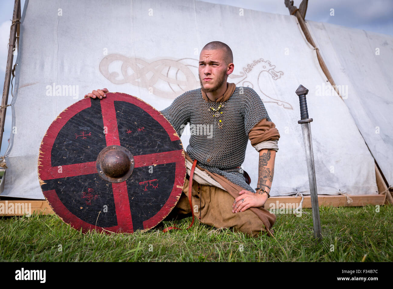 Treccia vichinga immagini e fotografie stock ad alta risoluzione - Alamy