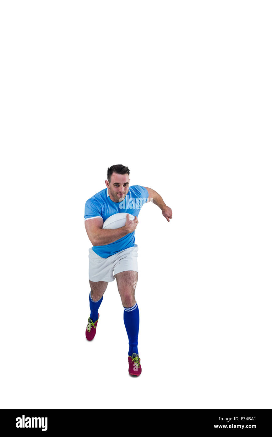 Portando la palla da rugby immagini e fotografie stock ad alta ...