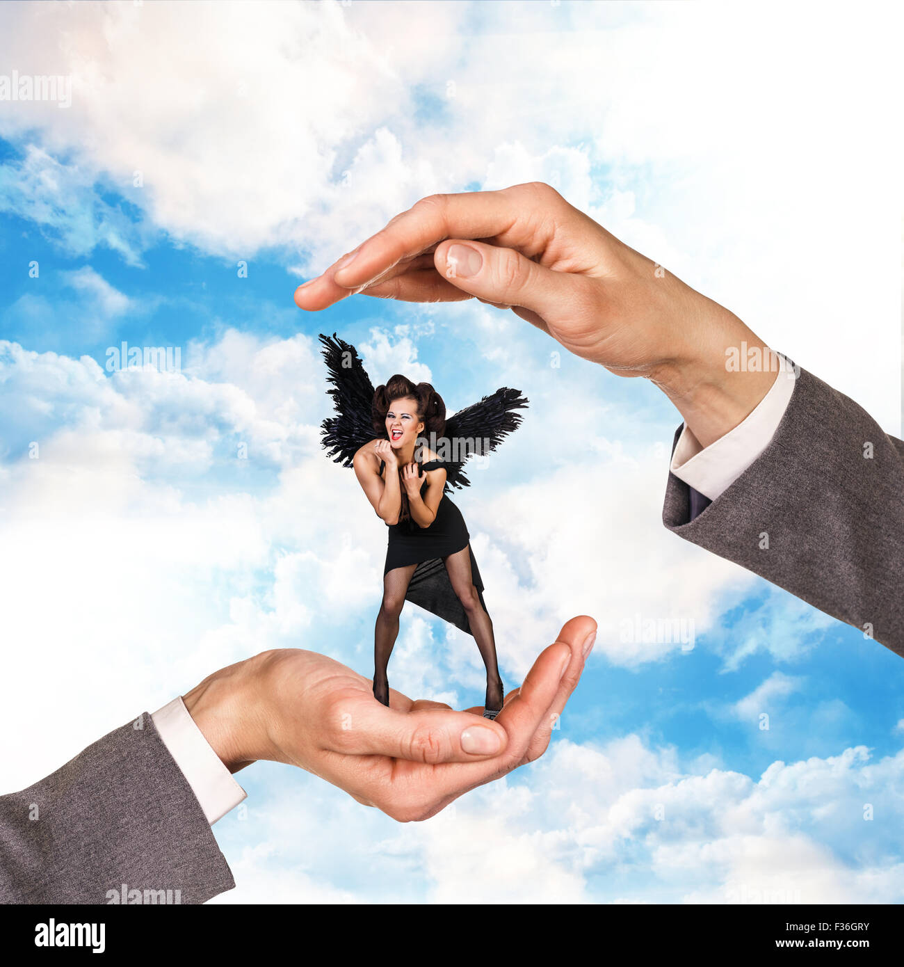 Donna diavolo immagini e fotografie stock ad alta risoluzione - Alamy