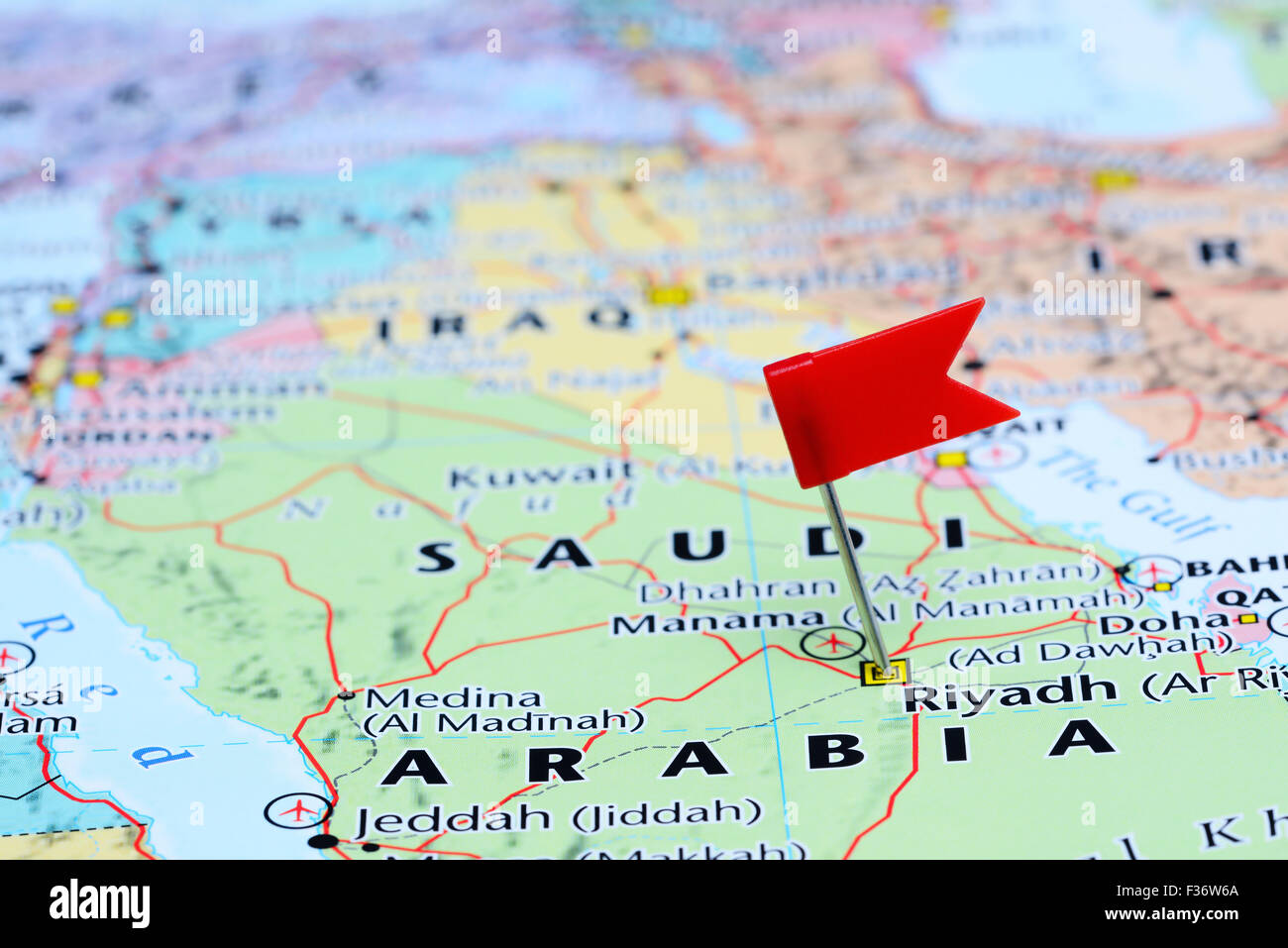 Riyadh map immagini e fotografie stock ad alta risoluzione - Alamy