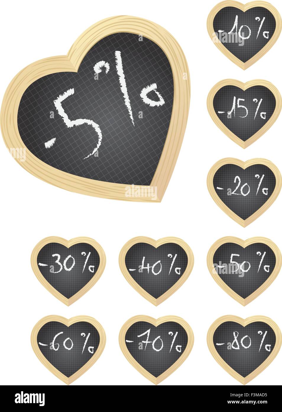 A forma di cuore Immagini Vettoriali Stock - Alamy