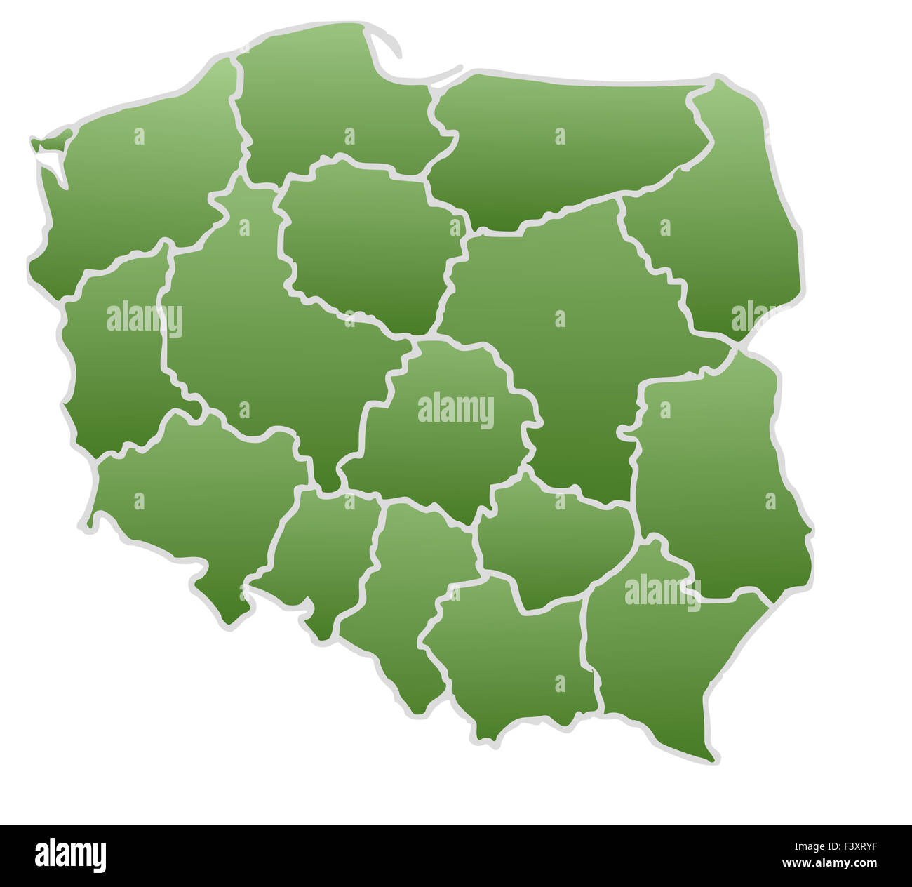 Mappa della polonia immagini e fotografie stock ad alta risoluzione - Alamy