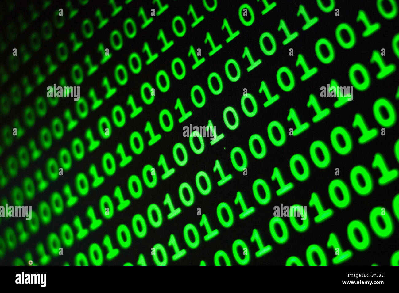 Il codice sorgente, matrix Foto stock - Alamy