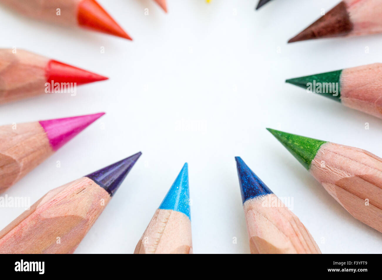 Una matite colorate immagini e fotografie stock ad alta risoluzione - Alamy