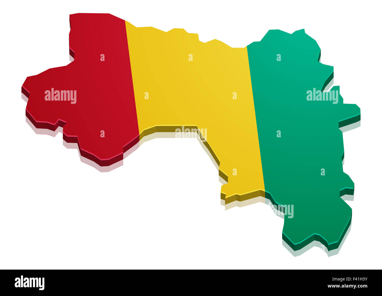 Mappa guinea immagini e fotografie stock ad alta risoluzione - Alamy