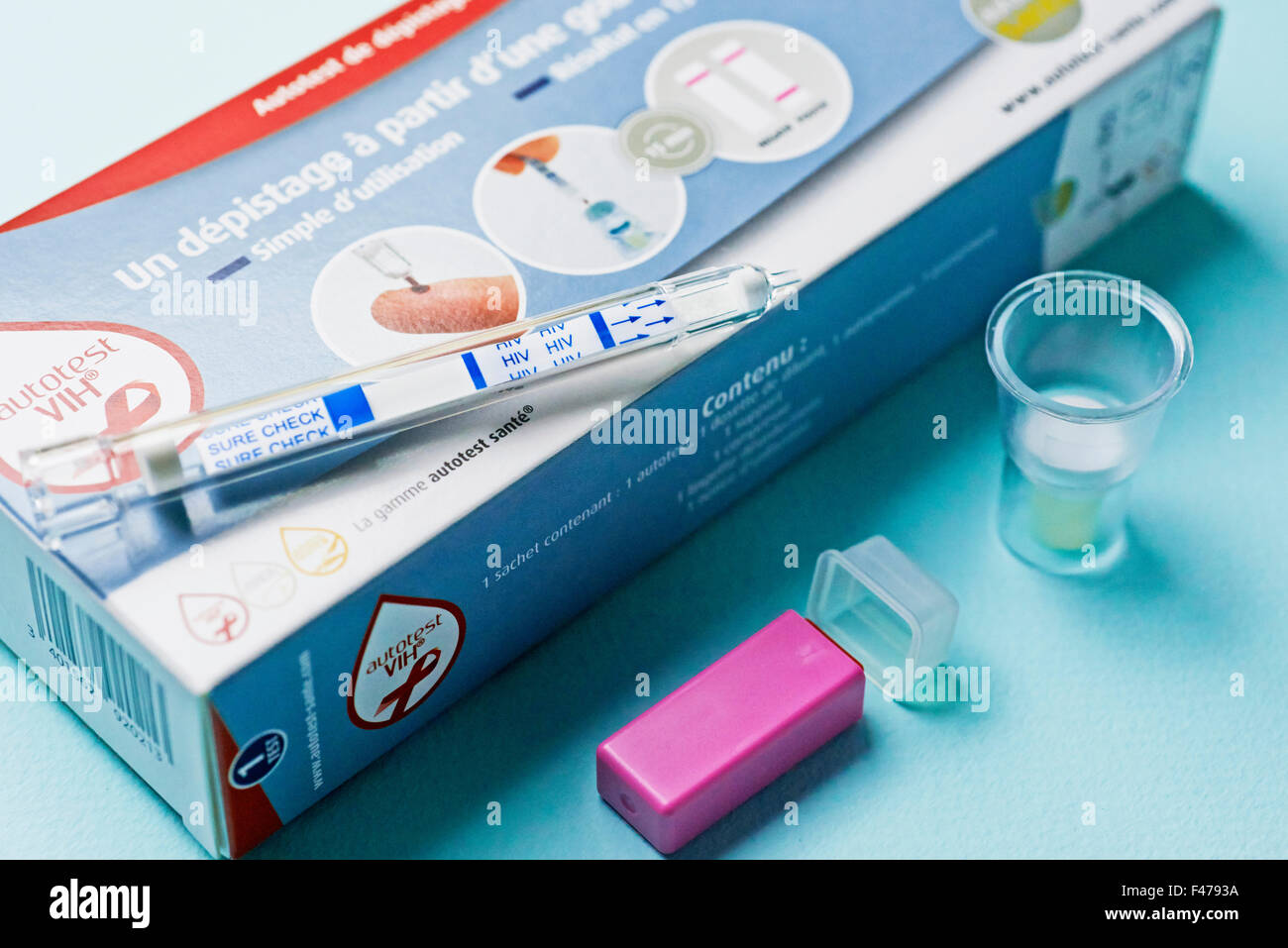Hiv self test immagini e fotografie stock ad alta risoluzione - Alamy