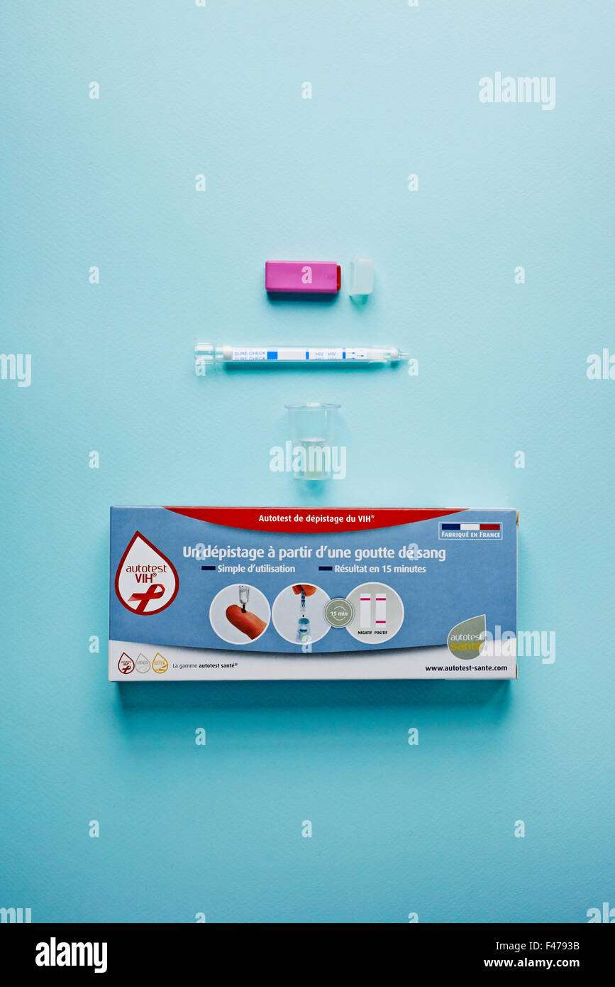 Hiv self test immagini e fotografie stock ad alta risoluzione - Alamy