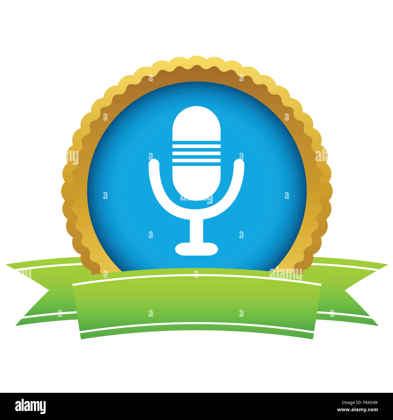 Microphone logo immagini e fotografie stock ad alta risoluzione - Alamy