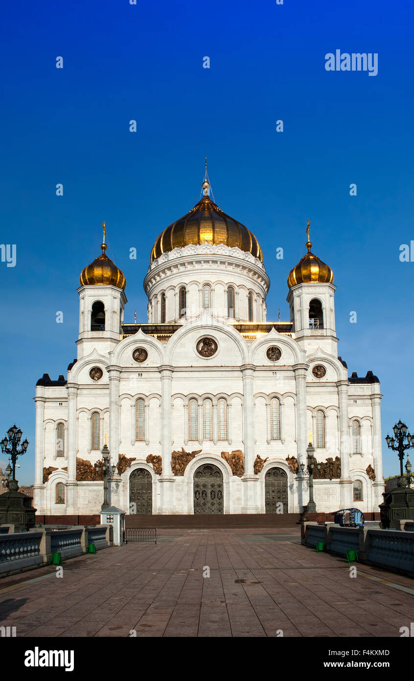 Christ la cattedrale del salvatore a mosca immagini e fotografie stock ...