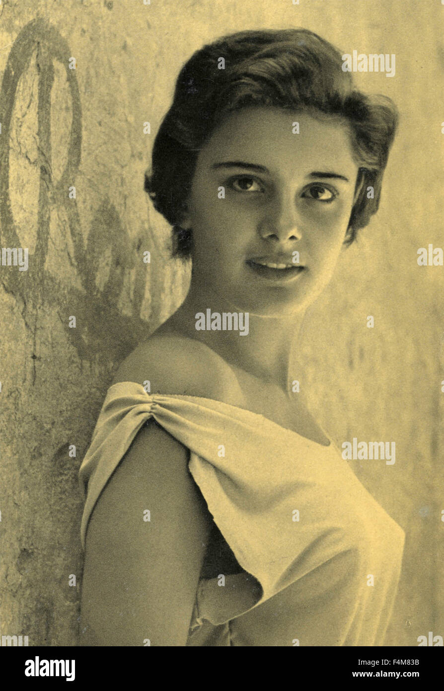 Attrice italiana Rossana Podestà Foto stock - Alamy