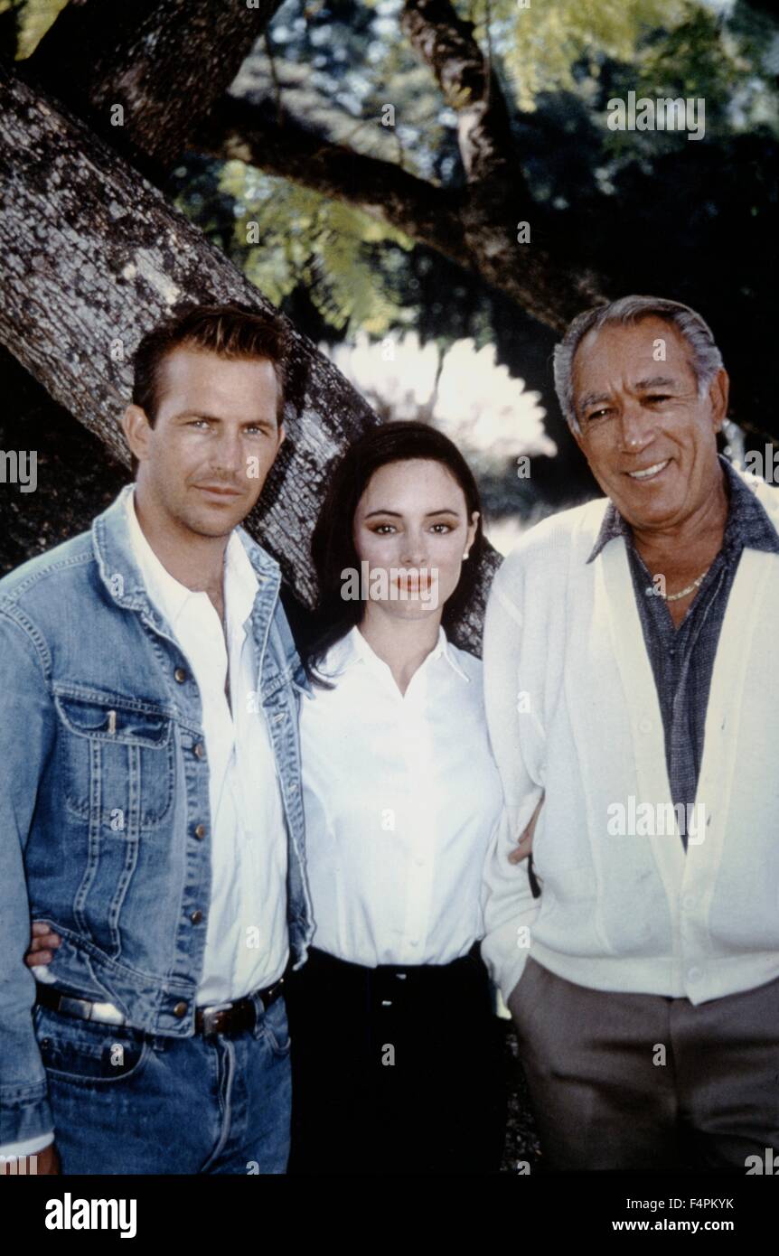 Kevin Costner, Madeleine Stowe e Anthony Quinn / Vendetta / 1990 ...