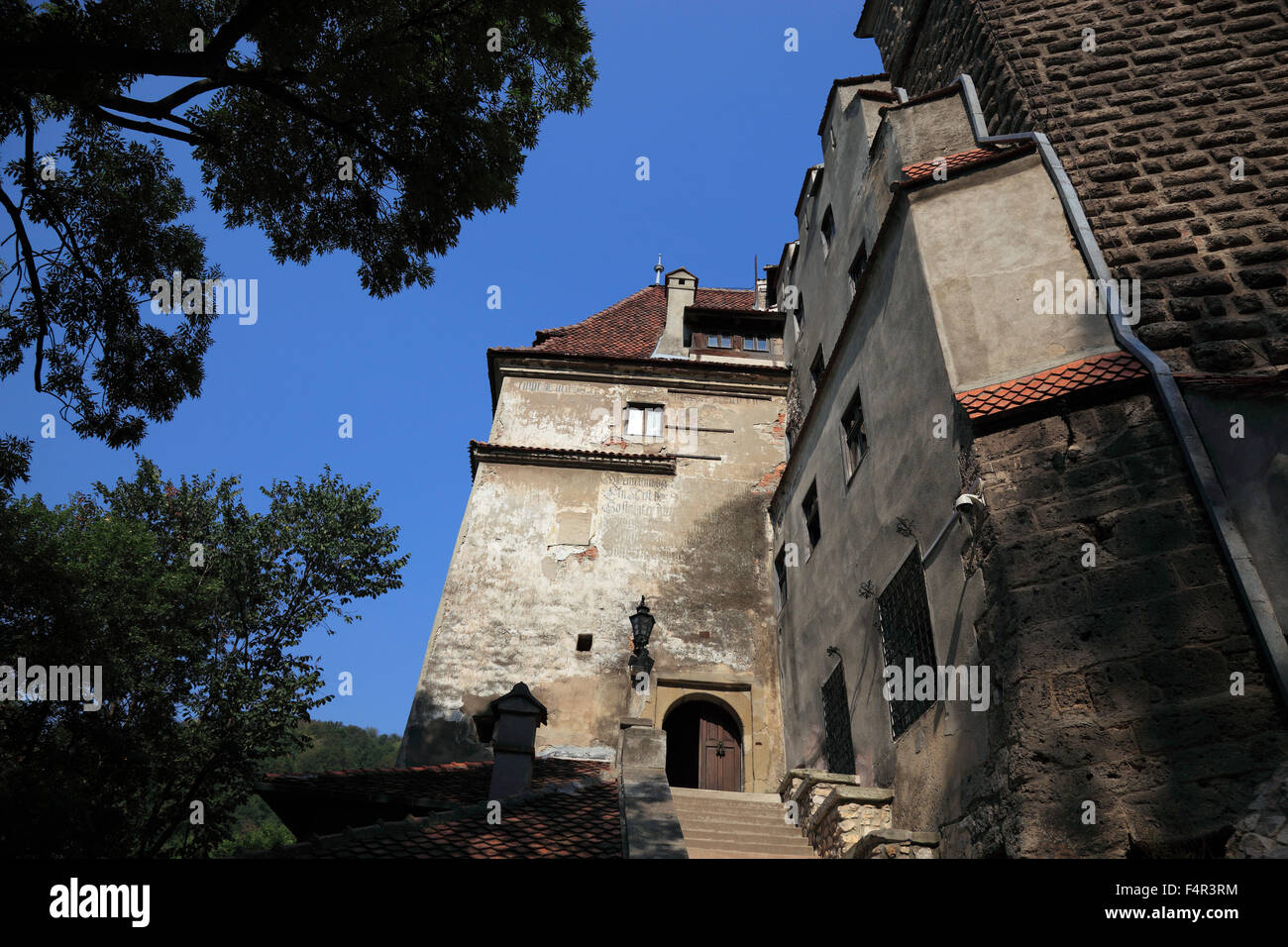 Castello di Bran, il Castello di Bran, il Castello di Dracula, Brasov ...